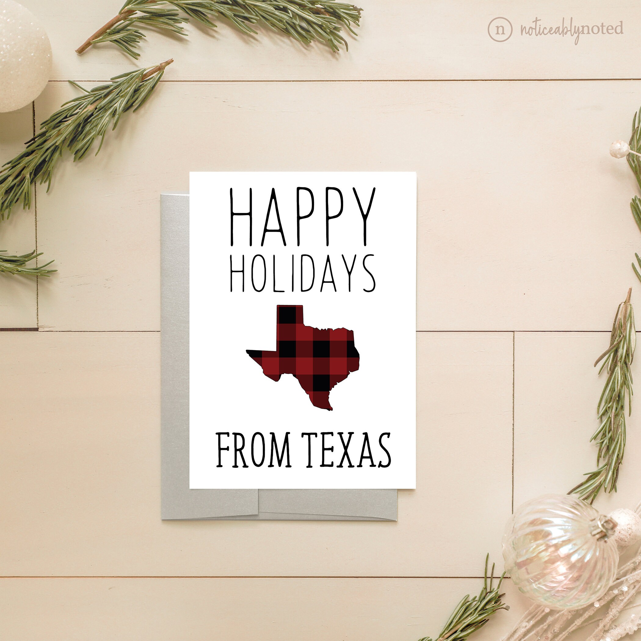 Texas Custom Christmas Cards