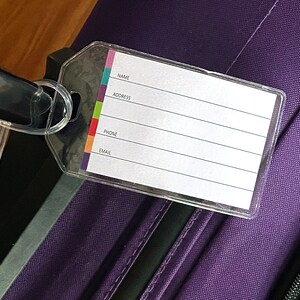 Mermaids With Messages- Clean Oceans Vinyl Luggage Tag - Etsy