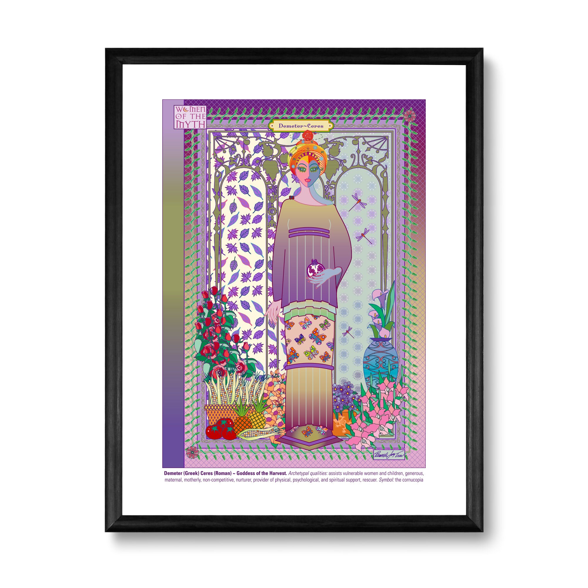 Demeter Symbol Cornucopia