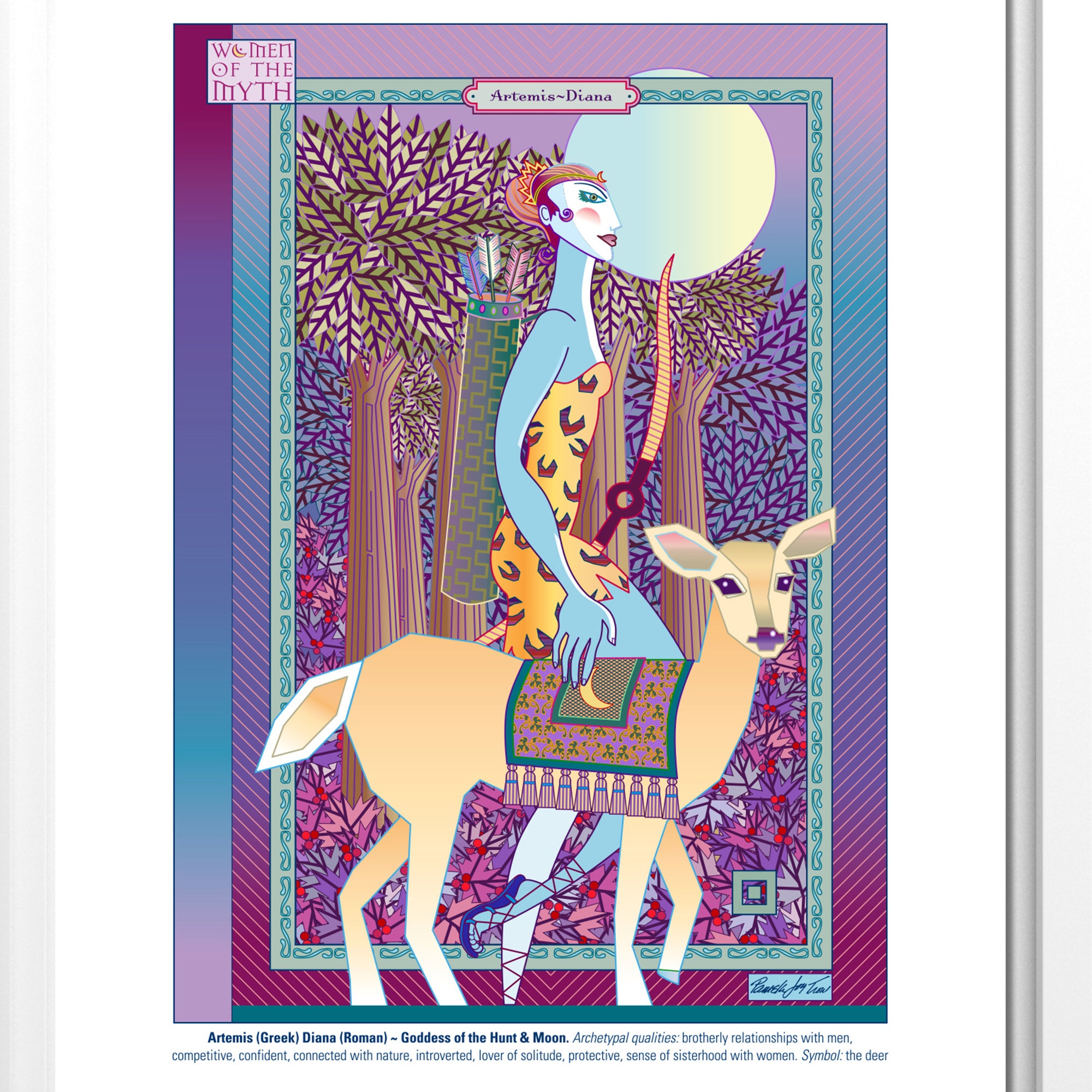Artemis Symbol Deer