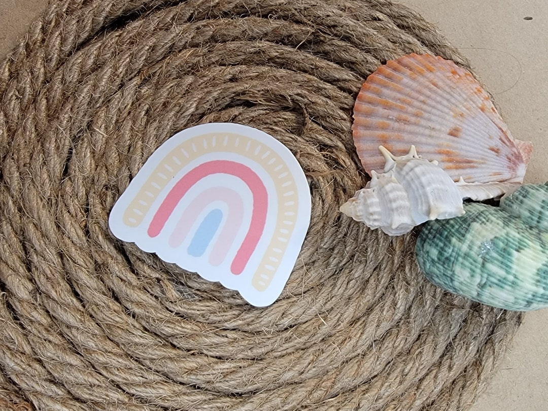 Rainbow Sticker, Boho Rainbow Sticker, Boho Sticker, Boho Gifts ...