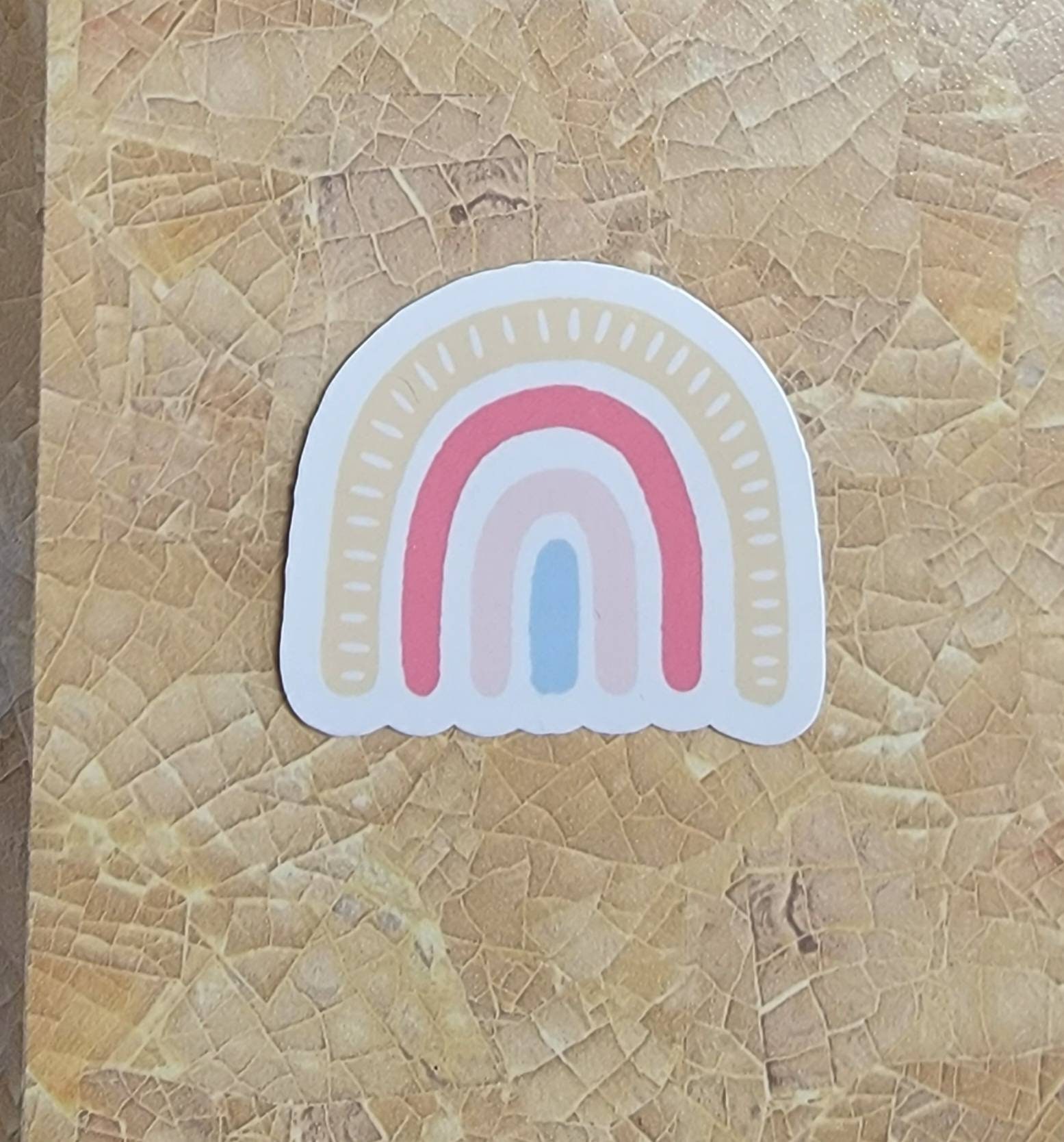 Rainbow Sticker, Boho Rainbow Sticker, Boho Sticker, Boho Gifts ...