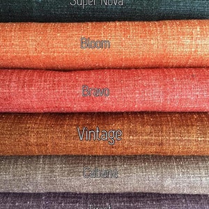Pembrook Faux Tussah Silk Drapery Fabric by the Yard. 38 Colors. - Etsy