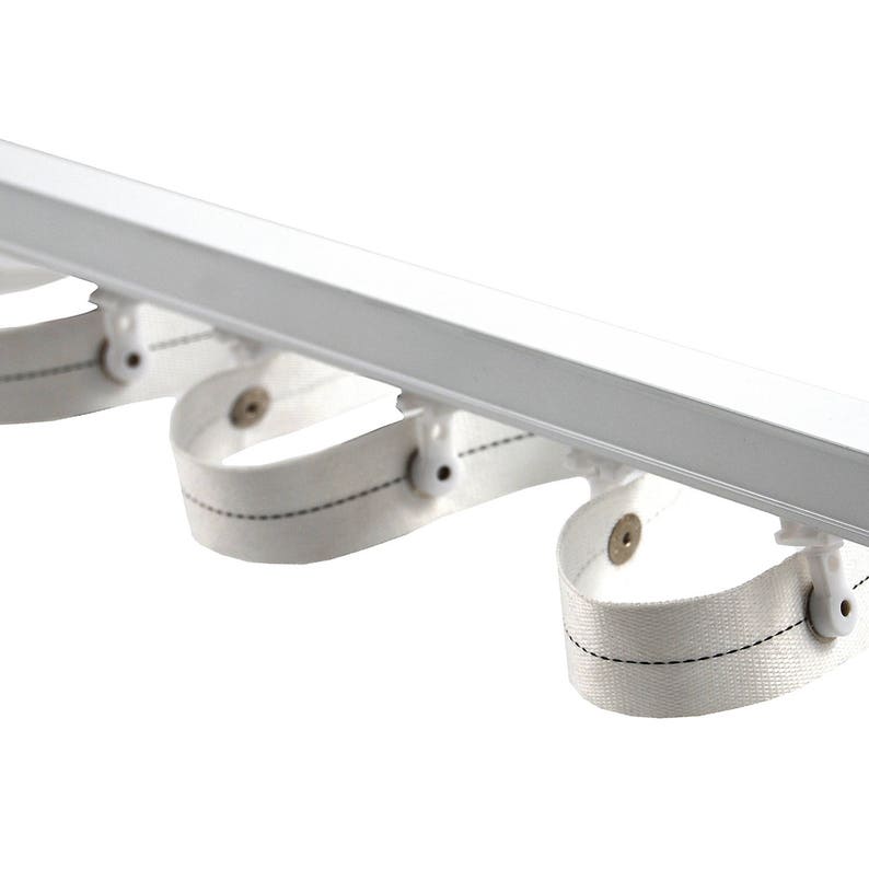 Ripplefold Rail Design System. Custom Ripplefold Drapery | Etsy