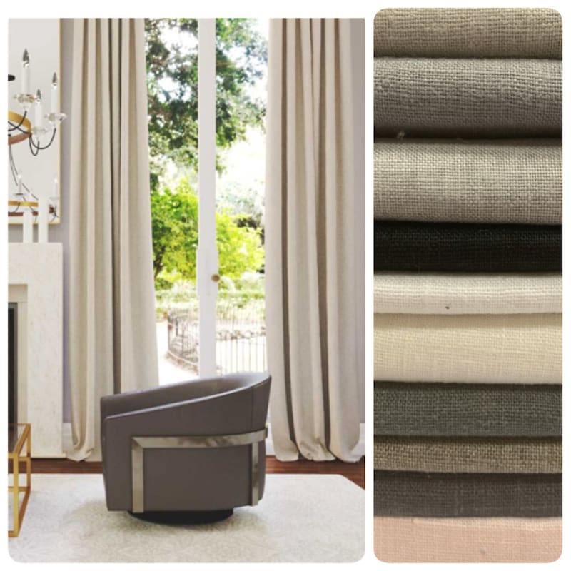 Inverted Pleat Drapery - Etsy