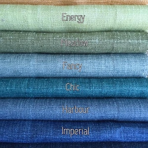 Pembrook Faux Tussah Silk Drapery Fabric by the Yard. 38 Colors. - Etsy