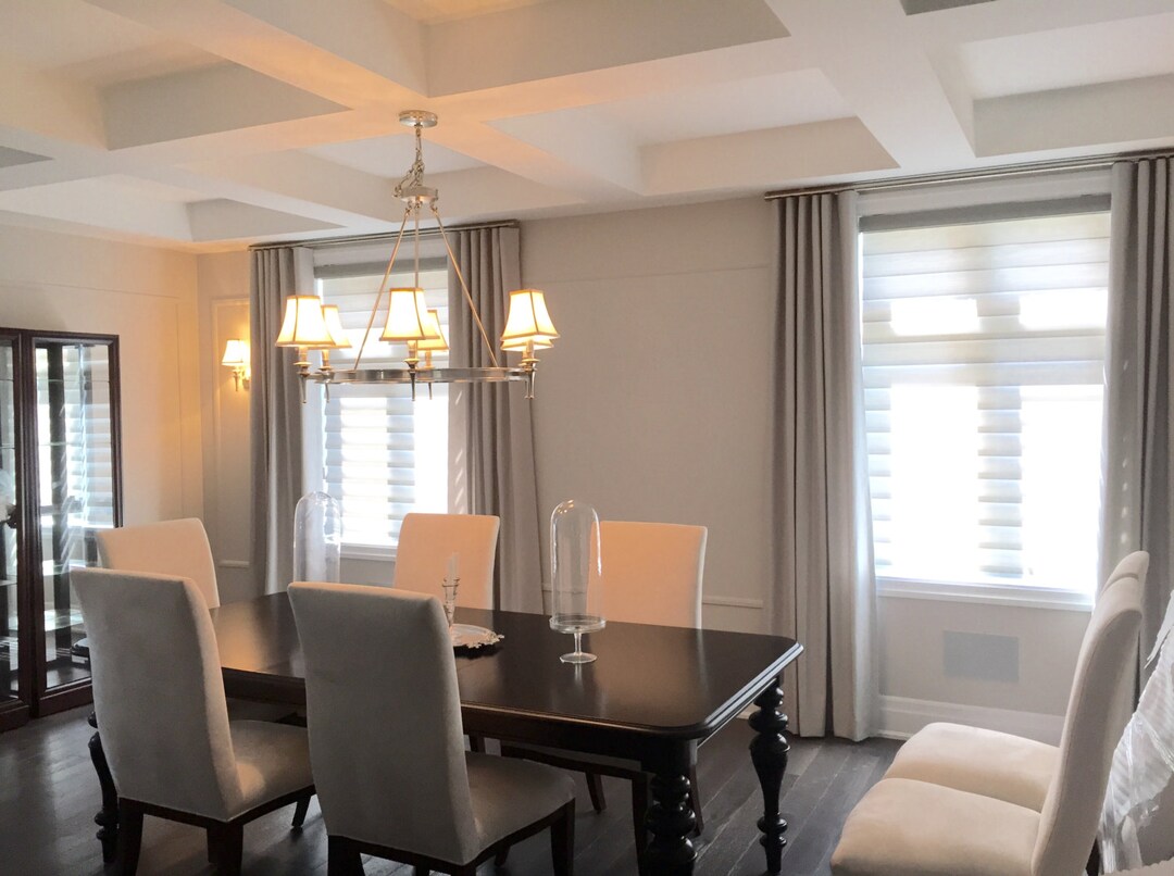 Legacy Metallica Linen Designer Drapery Panels Available in 33 Colors ...