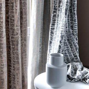 Rendezvous Designer Drapery Collection. Cotton/viscose Drapery. Custom ...