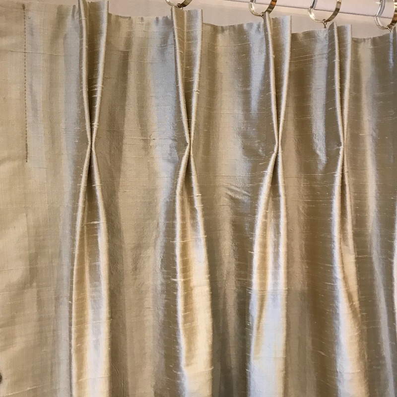 Silk Drapery Panels - Etsy