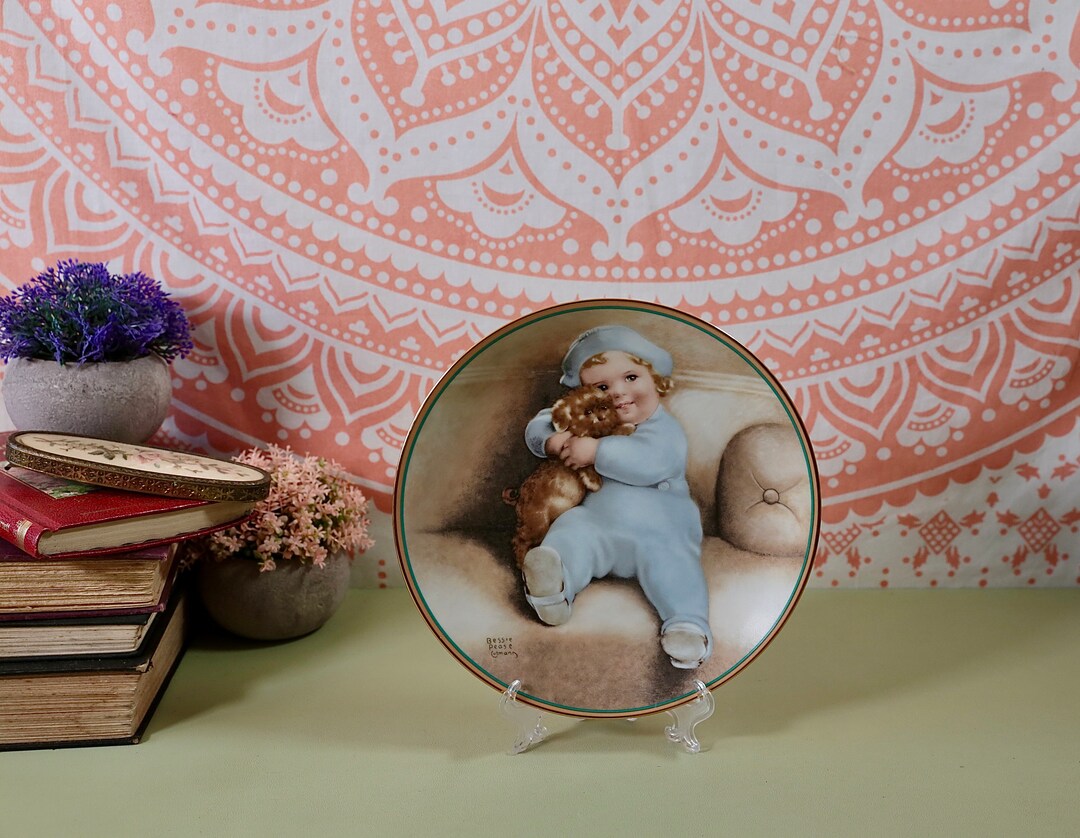 Vintage Plate Bessie Pease Gutmann Going to Town Collectors Plate ...