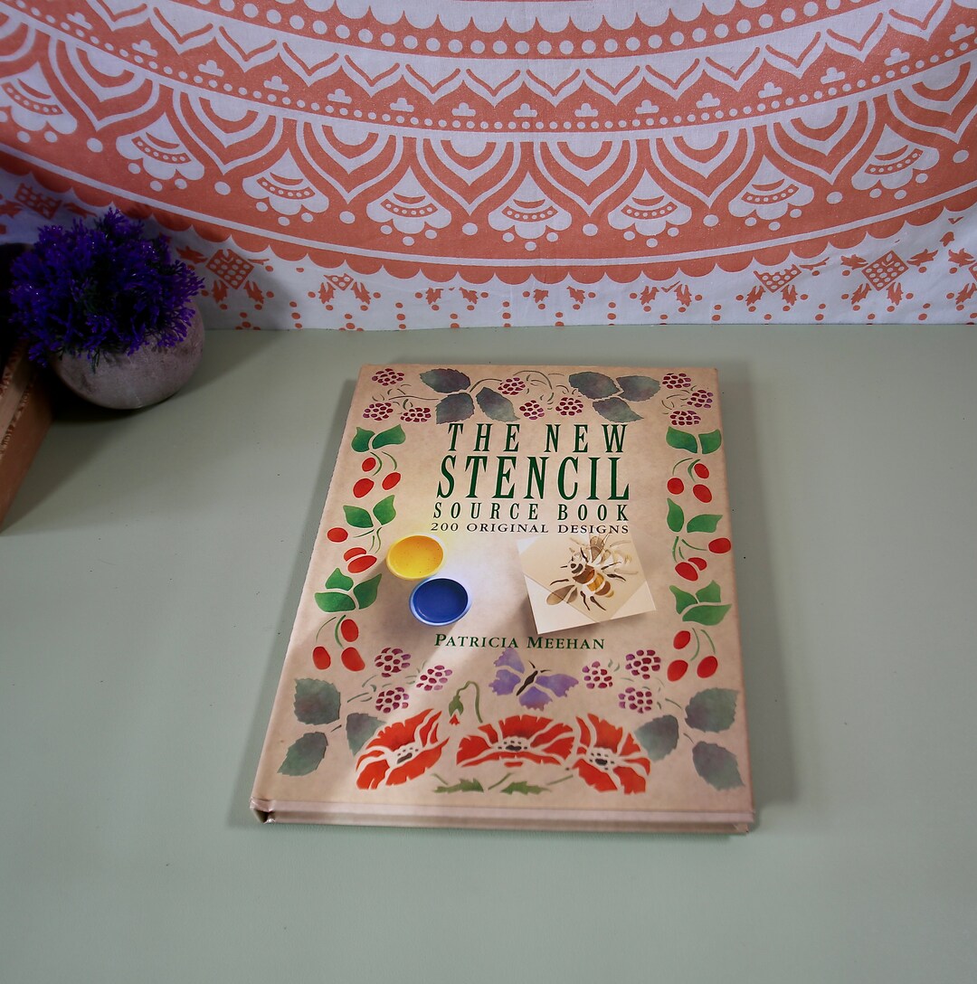 Vintage Book the New Stencil Source Book - Etsy