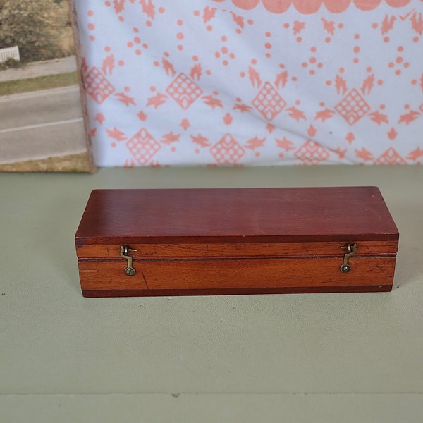 Wood Pencil Box - Etsy