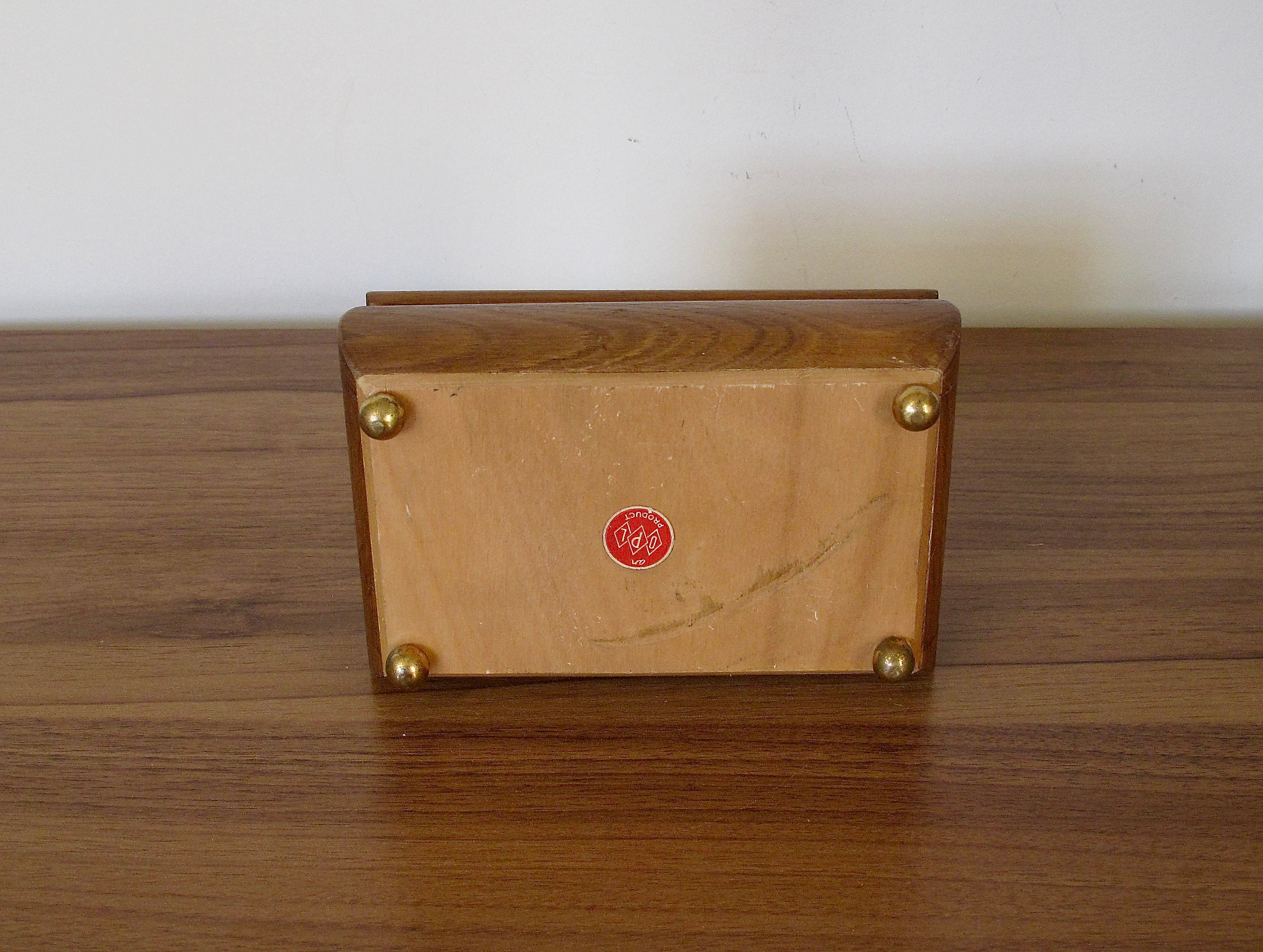 Vintage Rustic Wooden Storage Box Boho Old Card Box Wooden | Etsy