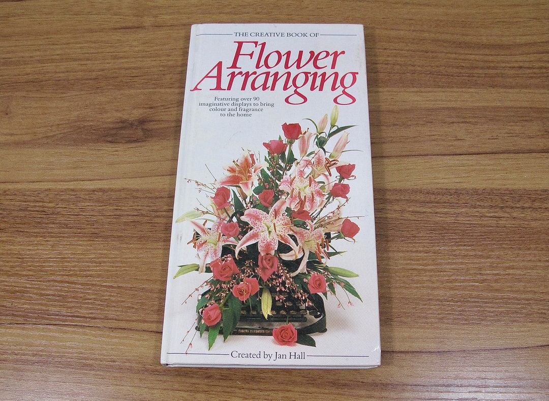 Vintage Book Flower Arranging Book - Etsy