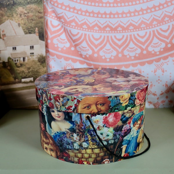 Old Hat Box - Etsy