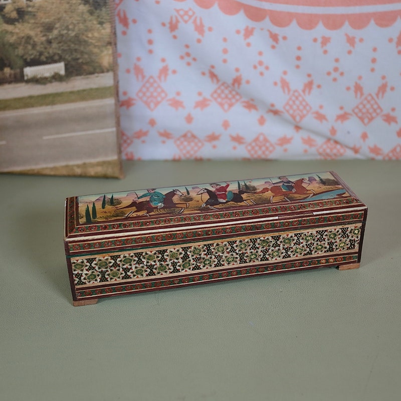 Wood Pencil Box - Etsy
