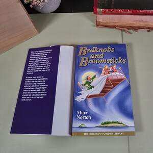 Vintage Book Bedknobs and Broomsticks by Mary Norton the Children's Golden Library - Etsy