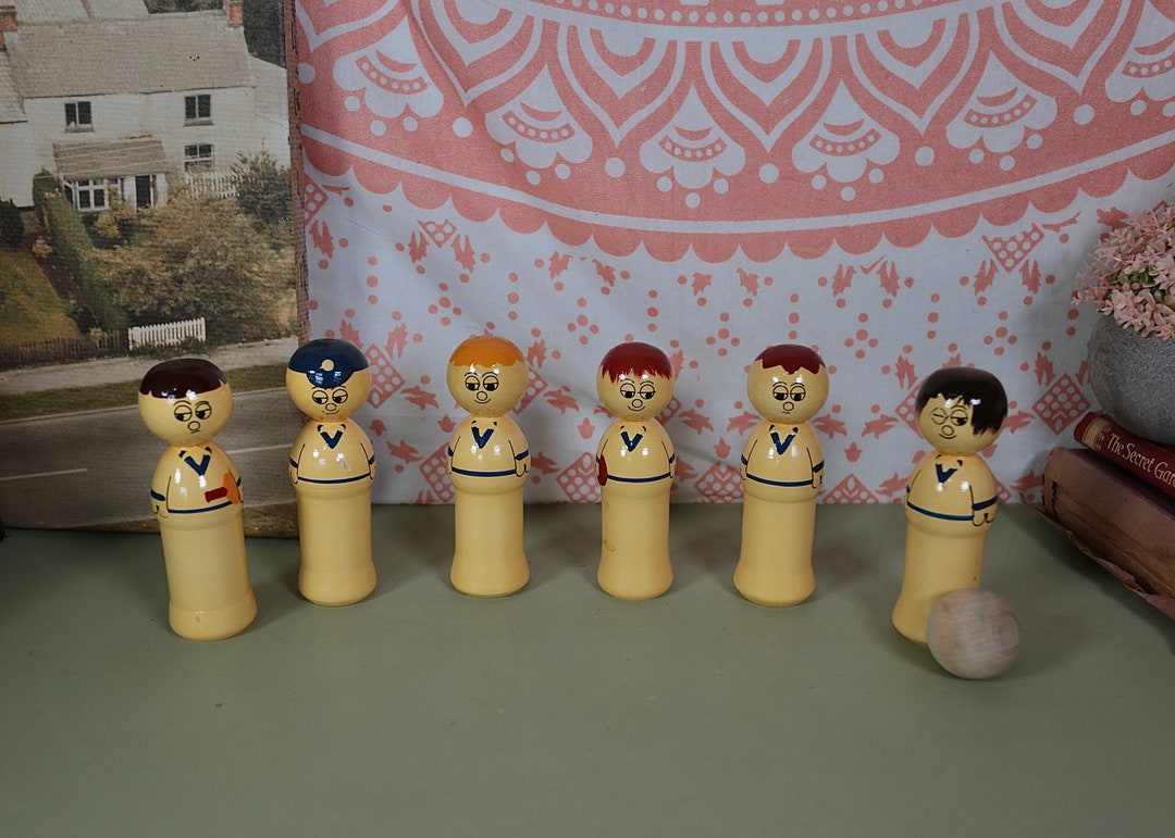 Vintage Desktop Skittles the Hero Tabletop Skittles Roger Copple - Etsy