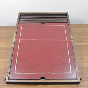 Vintage Remy Martin Cognac Wooden Writing Slope Old Travelling | Etsy