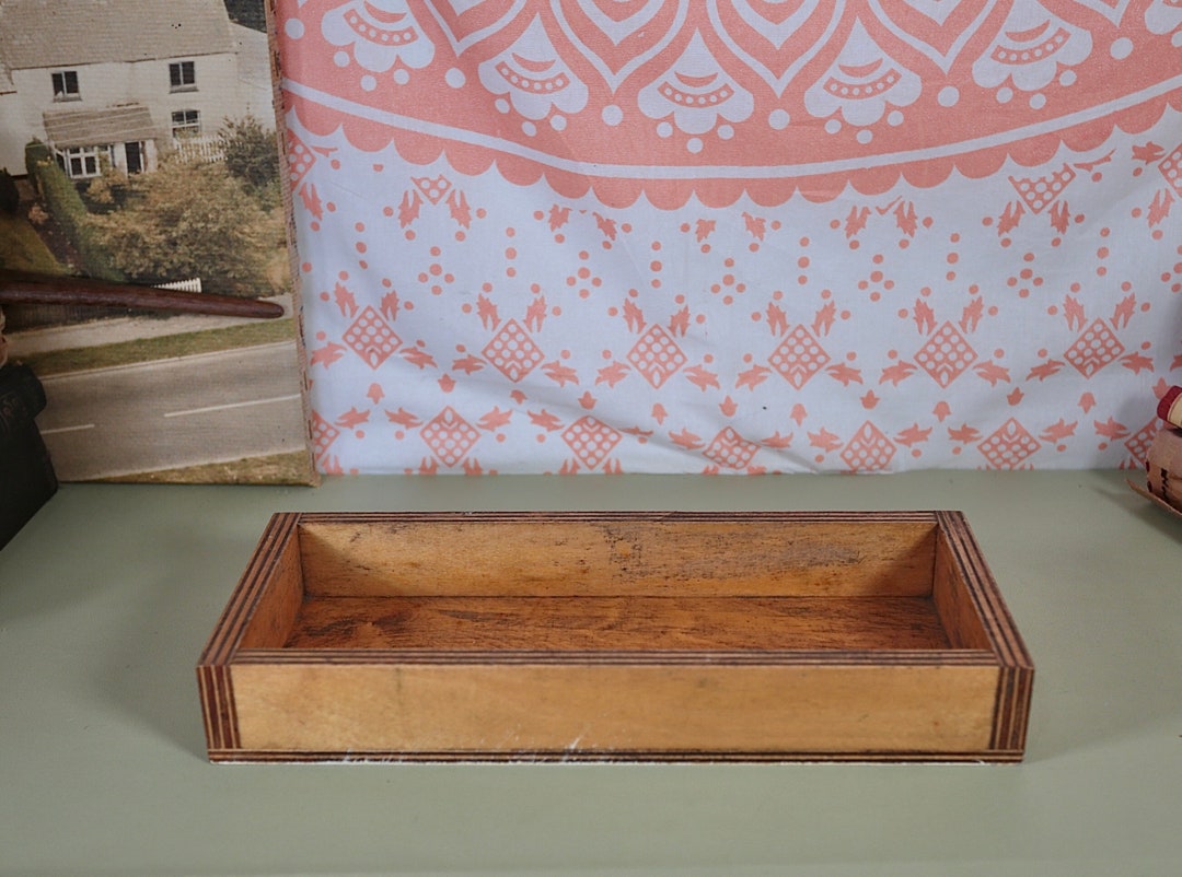 Vintage Rustic Handmade Wooden Storage Box - Etsy