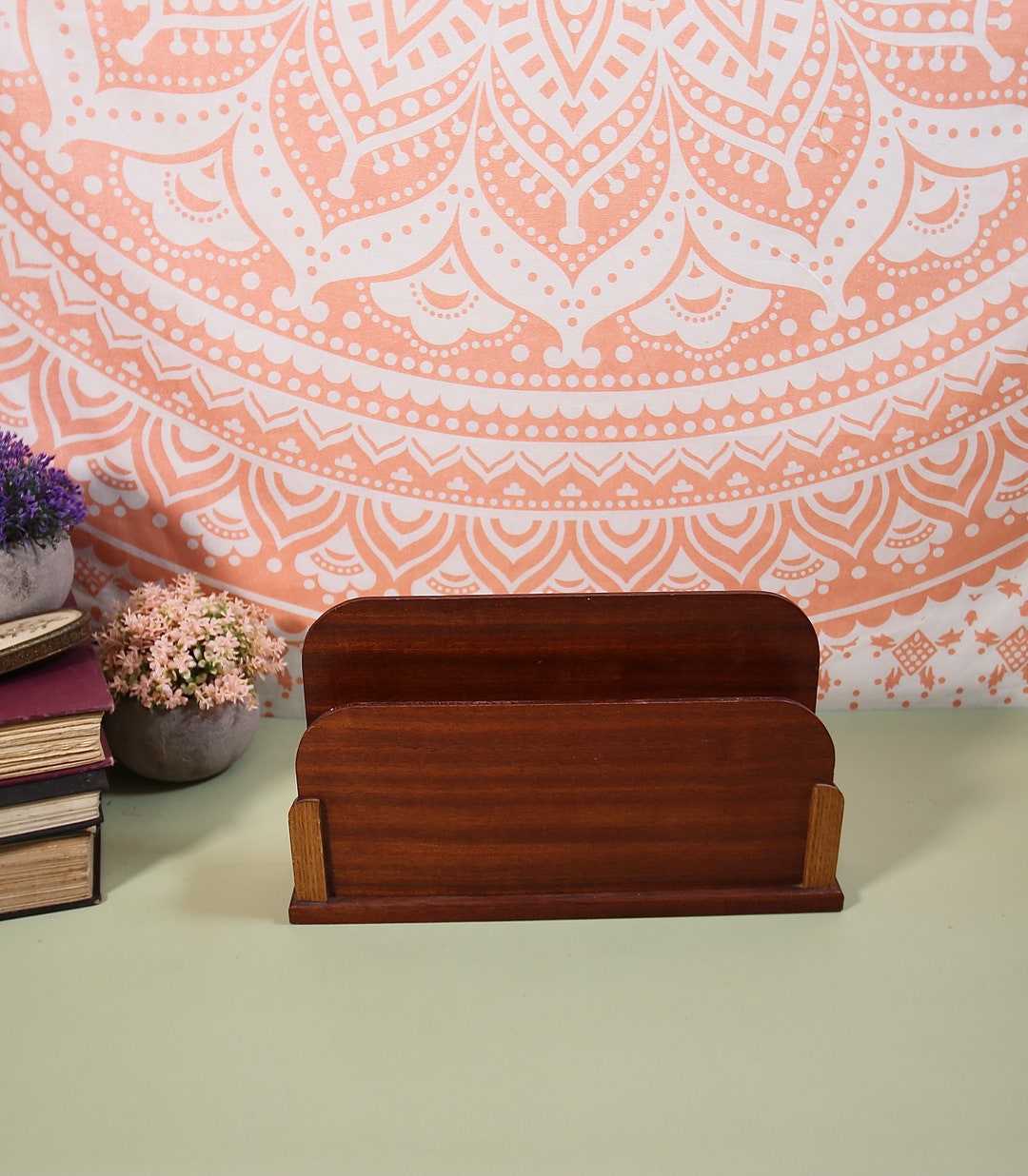 Vintage Letter Rack Wooden Letter Rack - Etsy