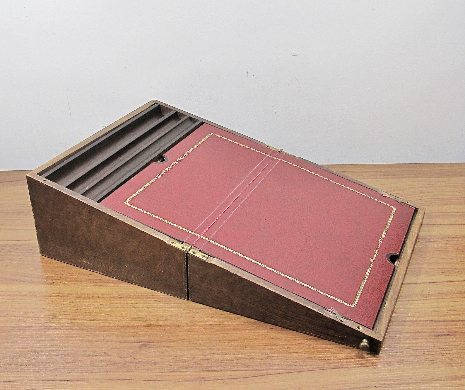 Vintage Remy Martin Cognac Wooden Writing Slope Old Travelling | Etsy