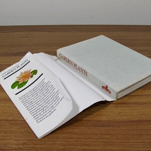 Vintage Field Guide in Colour to Garden Plants Book - Etsy