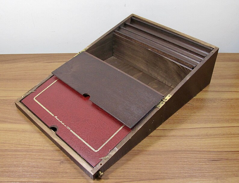 Vintage Remy Martin Cognac Wooden Writing Slope Old Travelling | Etsy