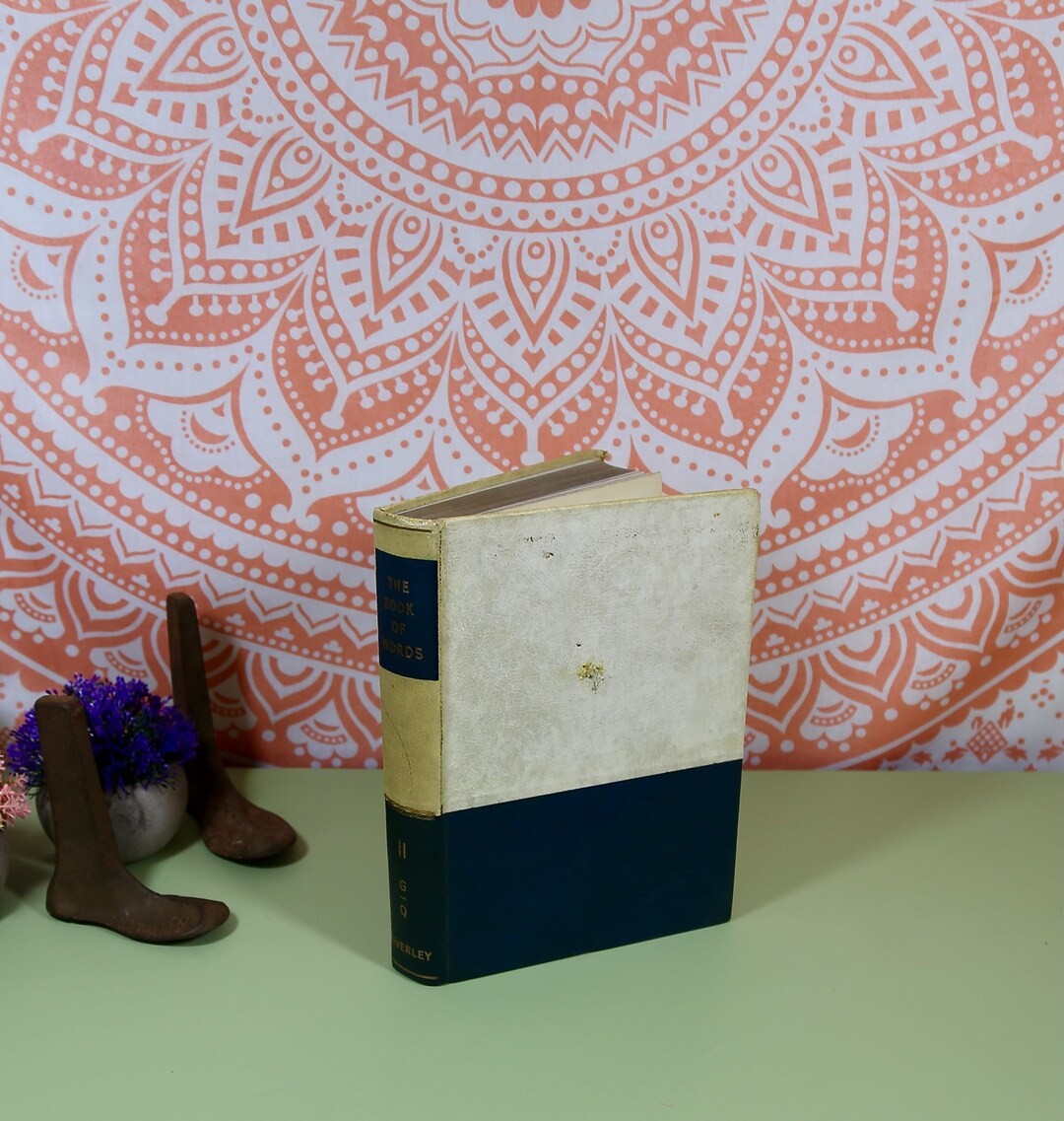 Vintage Book the Book of Words Book Old Reference Books - Etsy