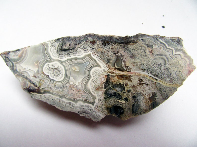 Mexican Crazy Lace Agate piece polished | Etsy