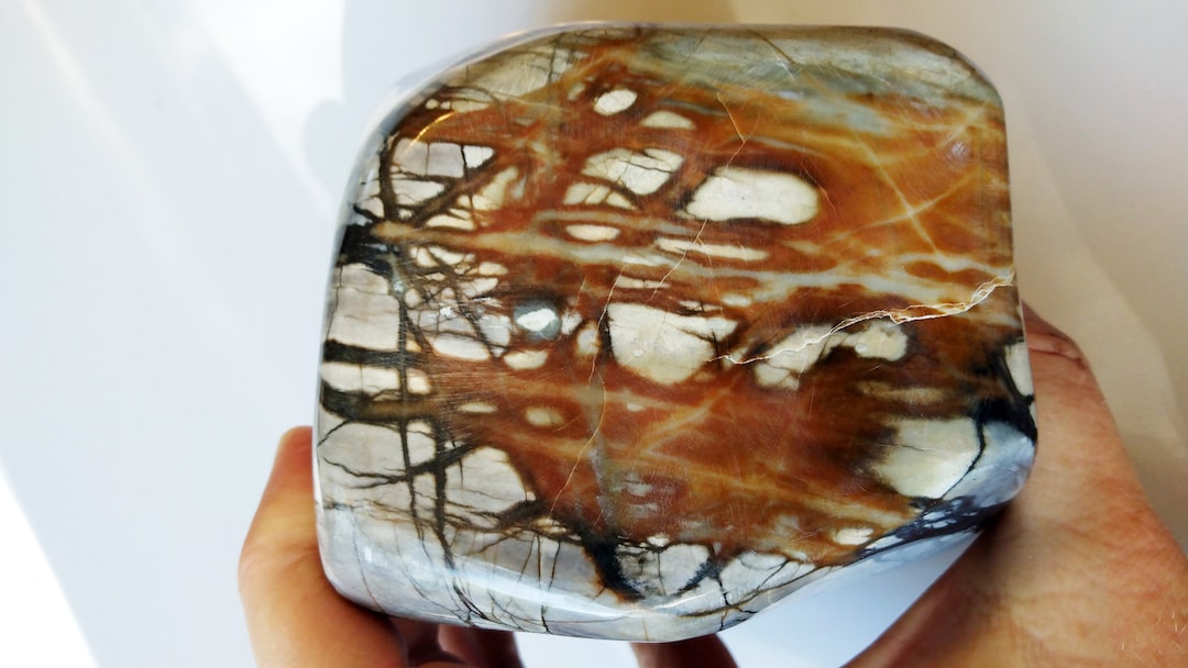 Picasso Marble Freeform Cube Shape Polished Stone Picasso Jasper - Etsy
