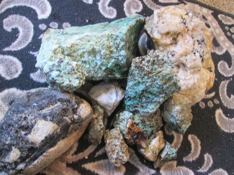 Mystery Rock & Mineral Box Random Rocks Minerals Some Raw Some - Etsy