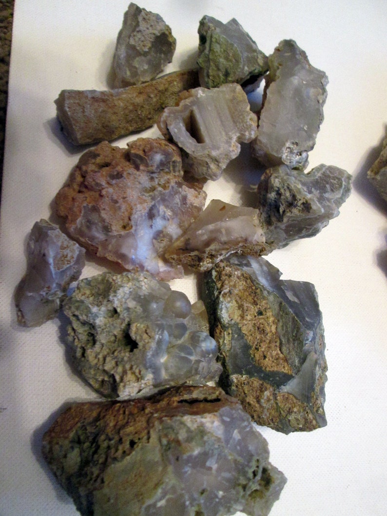 Mystery Rock & Mineral Box Random Rocks Minerals Some Raw Some - Etsy