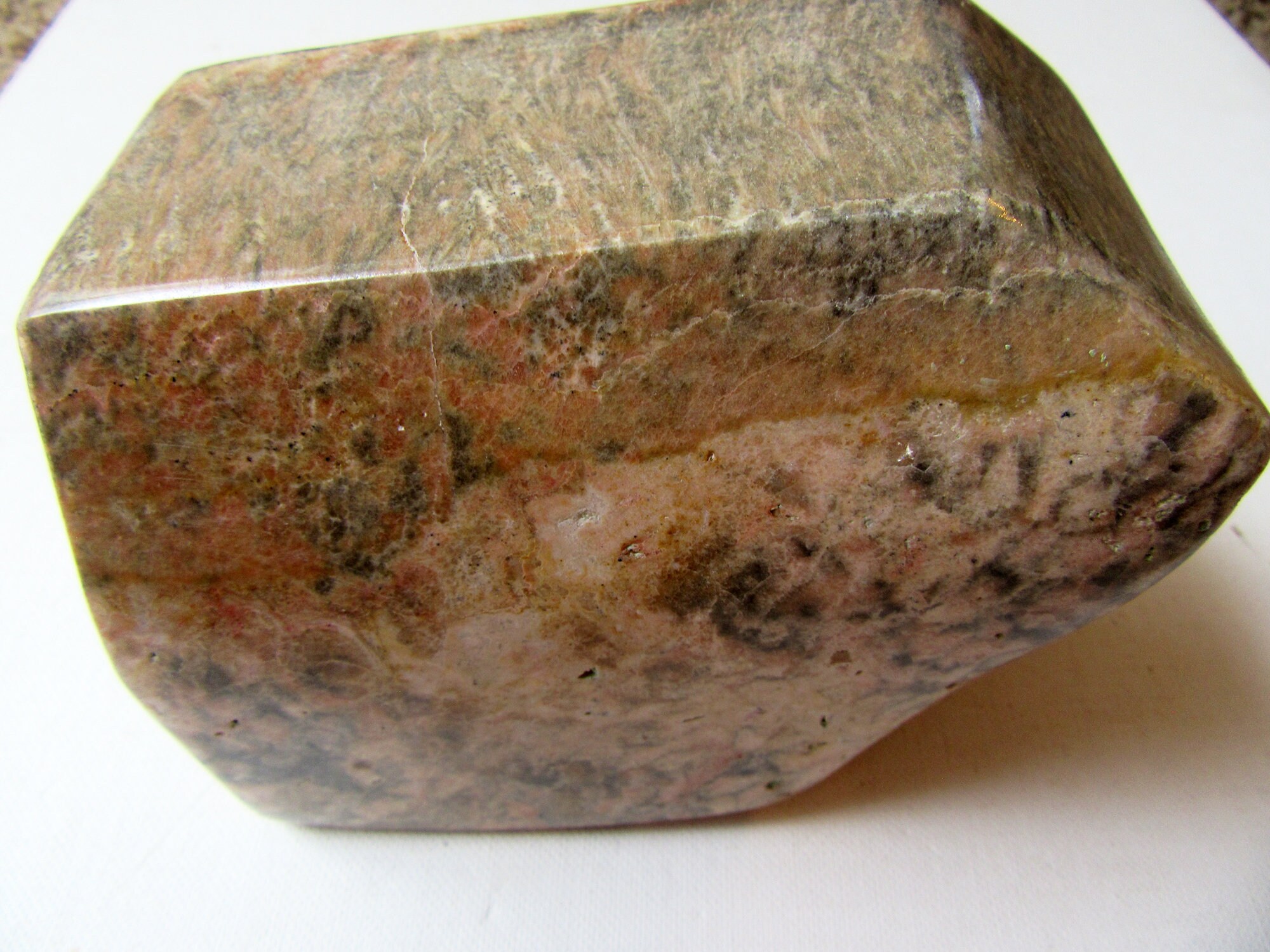 Multicolor Calcite Polished Chunk Block Calcium Carbonate - Etsy