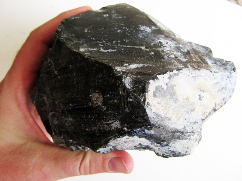 Beautiful Large Obsidian Chunk Raw Knapping supply Volcanic | Etsy