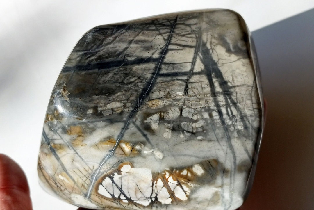 Picasso Marble Chunk Blockish Shape so Jasper and Calcite Freeform - Etsy