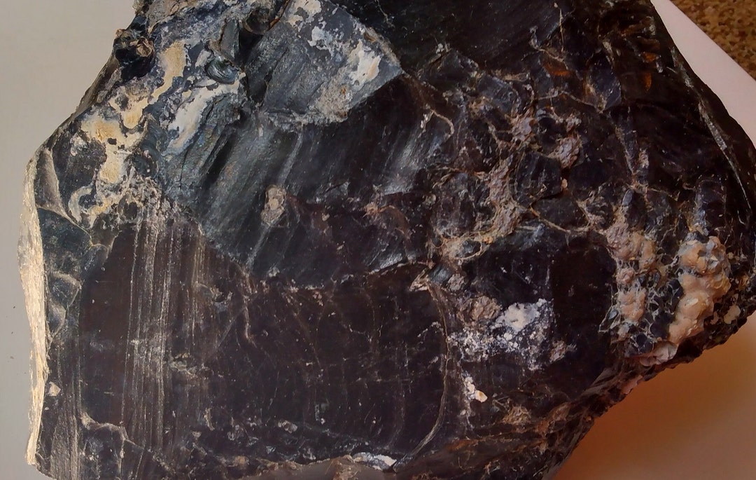 Obsidian Chunk, Very Large Raw, Knapping Supply, Volcanic Glass - Etsy