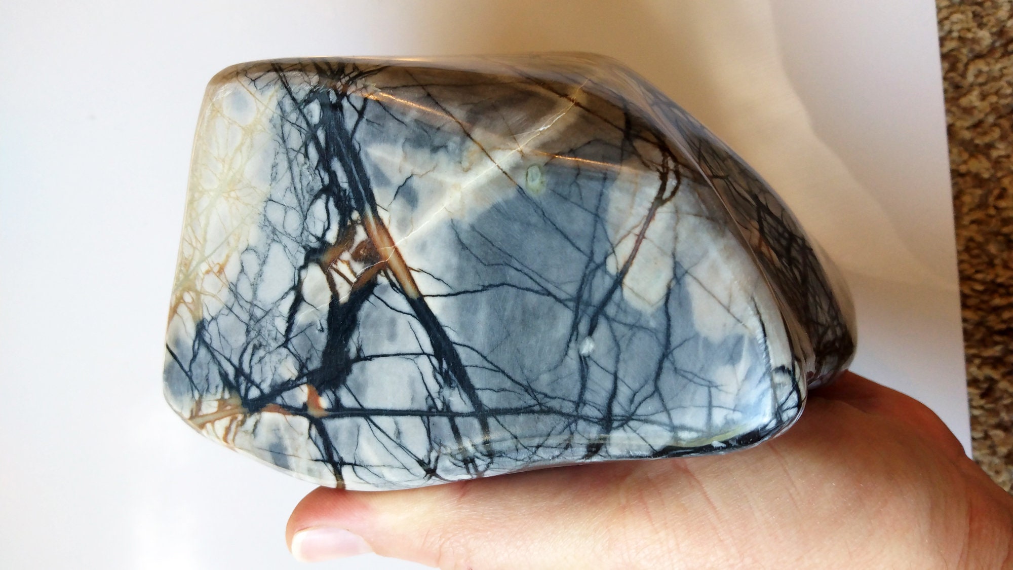 Picasso Marble Stone Freeform Wedding Decor - Etsy