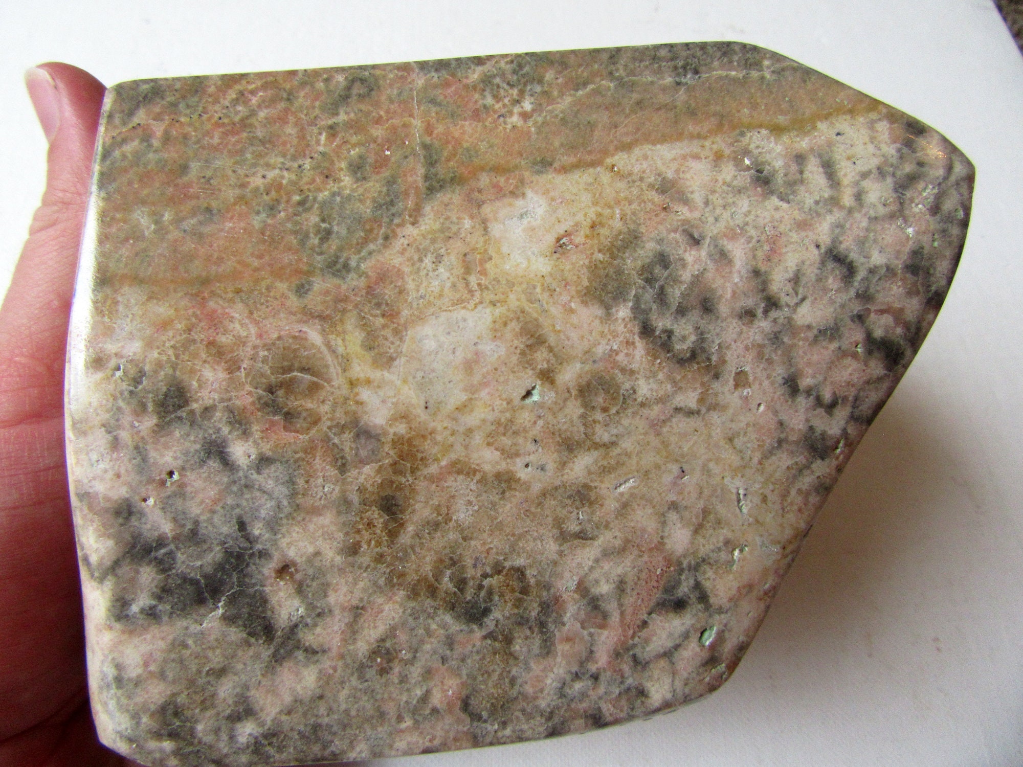 Multicolor Calcite Polished Chunk Block Calcium Carbonate - Etsy