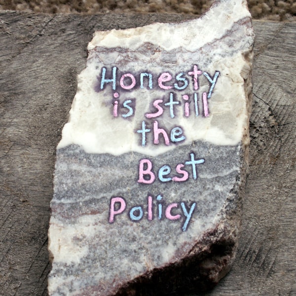 Honesty is the Best Policy Sign - Etsy