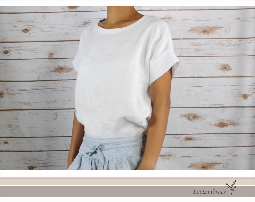 LTB 2001/100% Linen Box Top - Etsy
