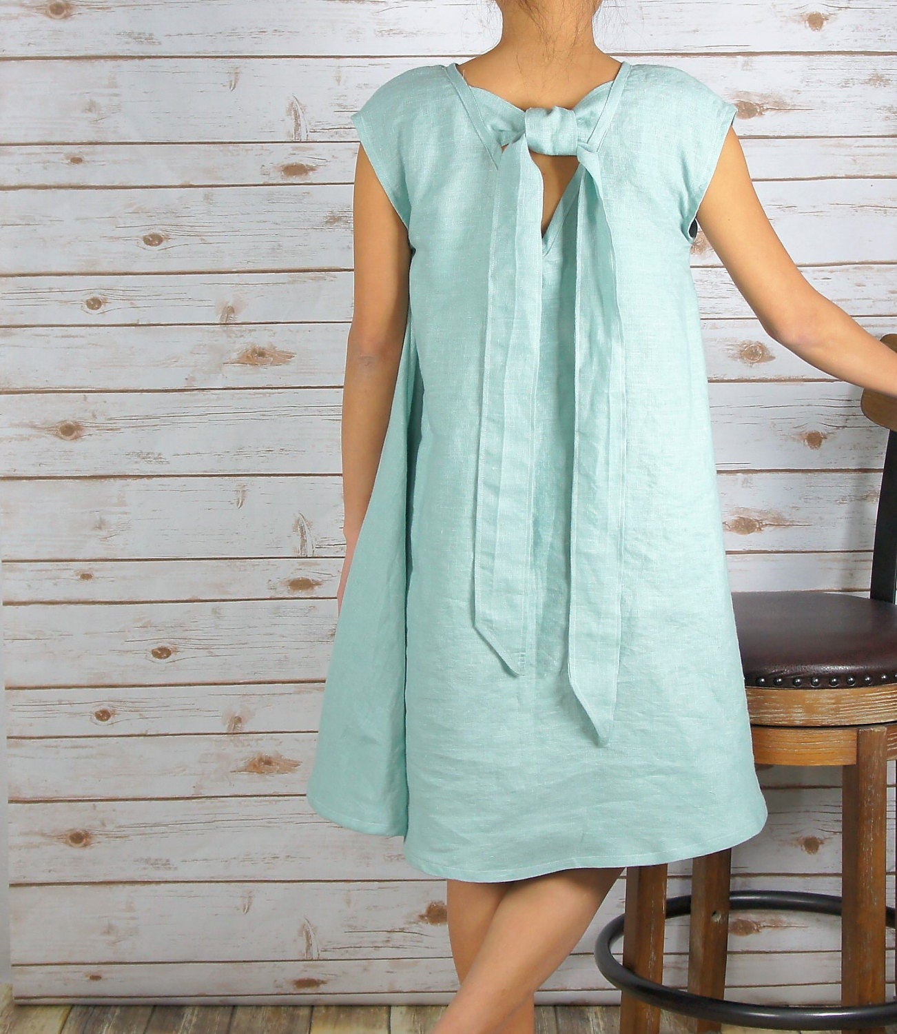 Ld1701/linen Dress/washed/ Textured/100% LINEN/LINEN Dress - Etsy