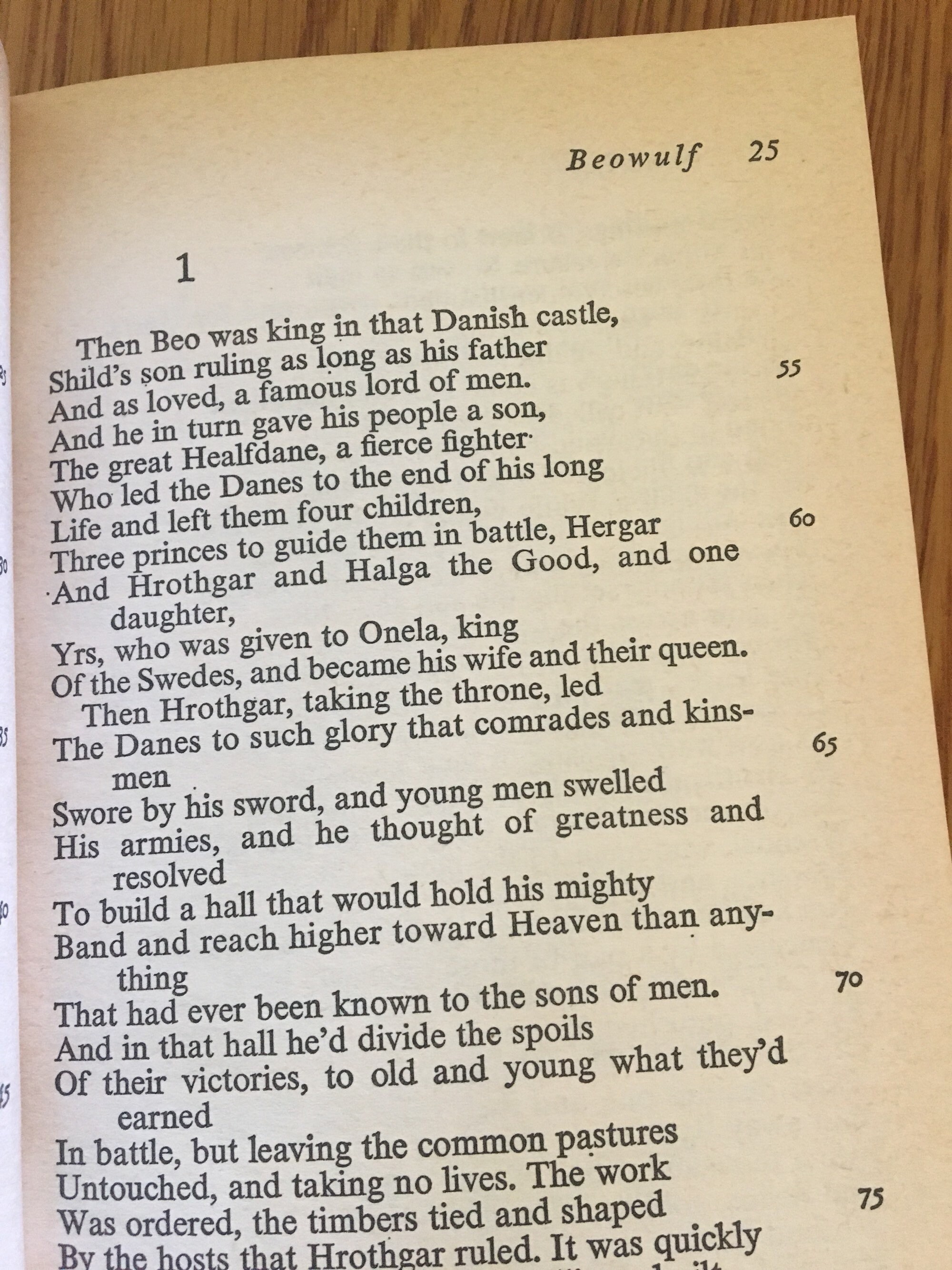 1963 Beowulf Translated by Burton Raffel | Etsy