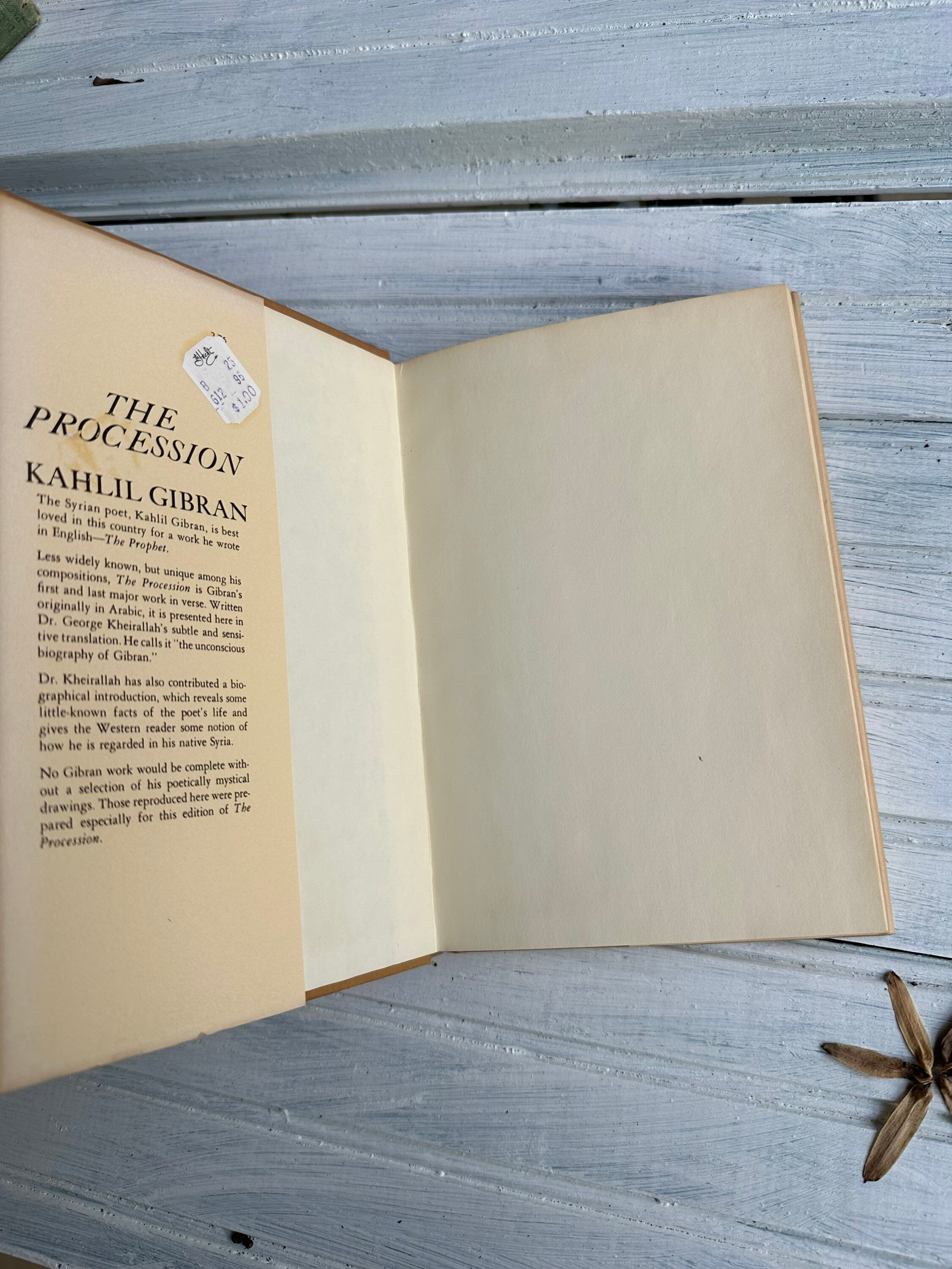 1958 the Procession by Kahlil Gibran - Etsy