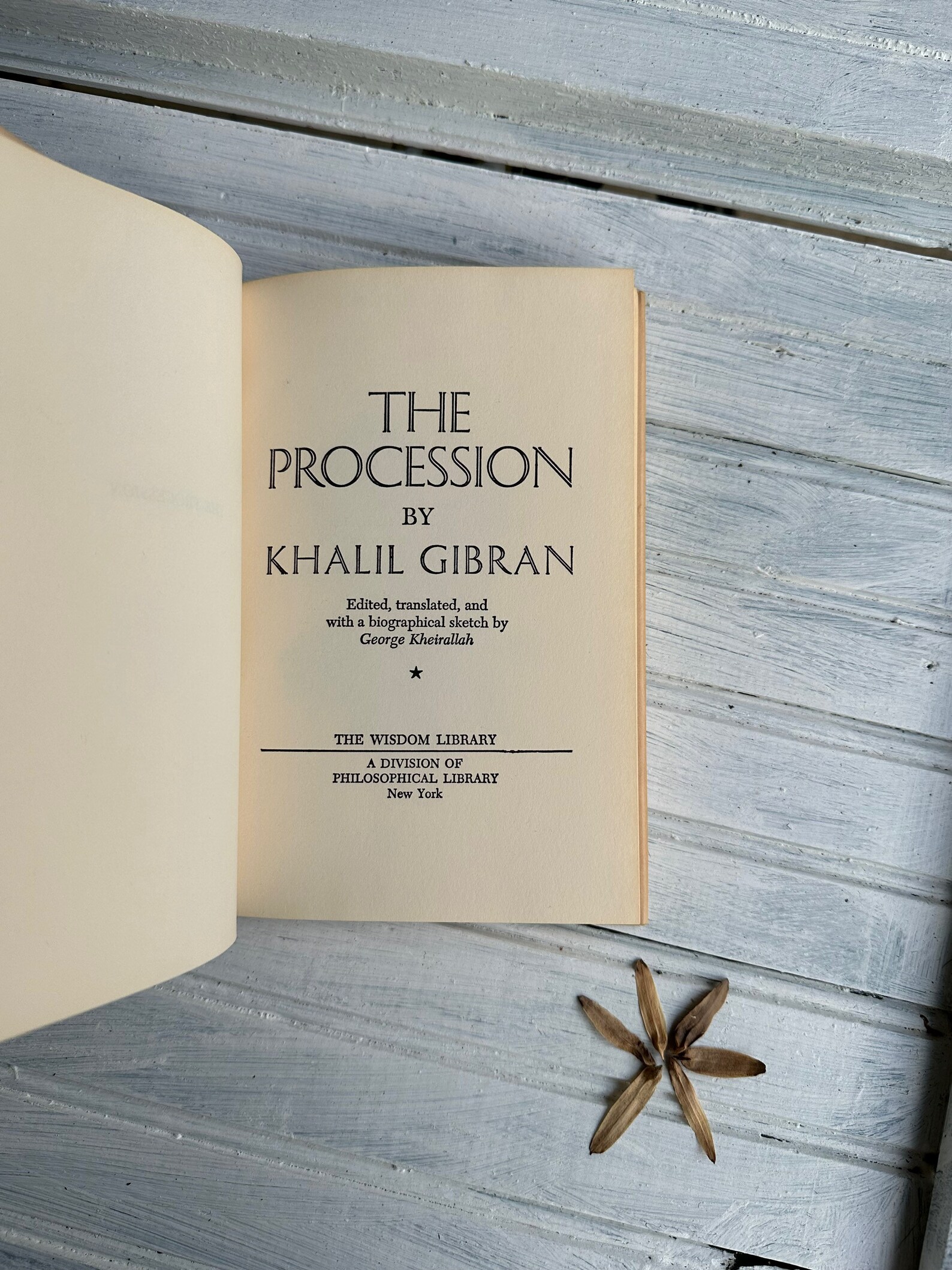 1958 the Procession by Kahlil Gibran - Etsy