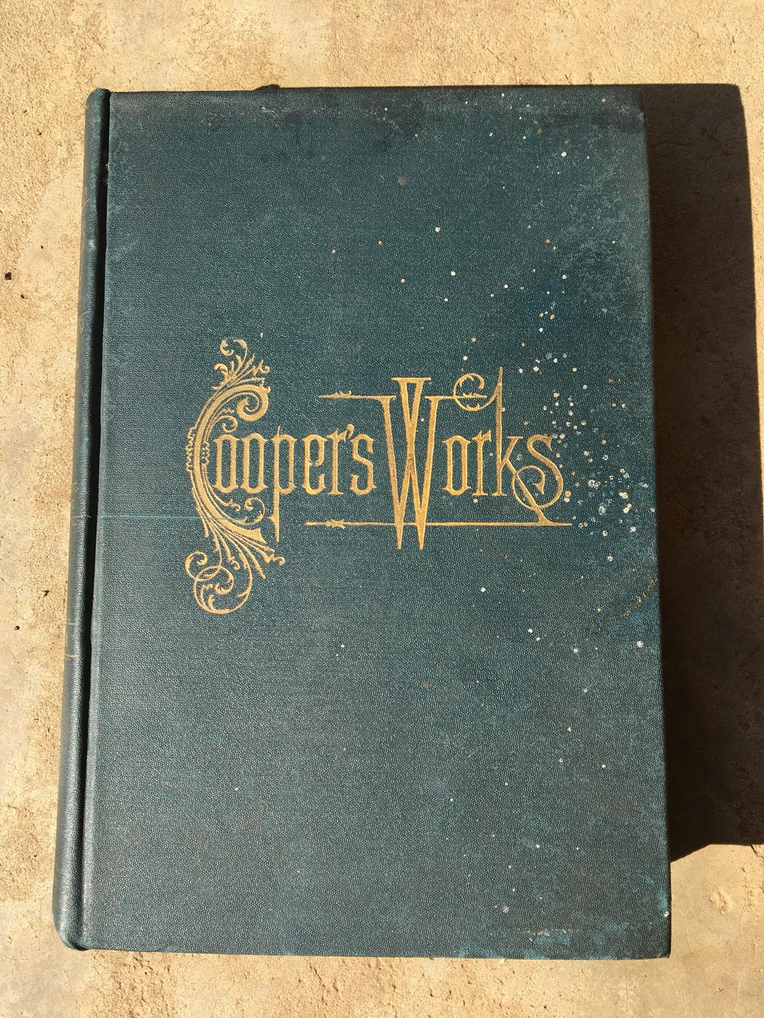 1892 Cooper's Works Vol. 8 by Fenimore Cooper - Etsy
