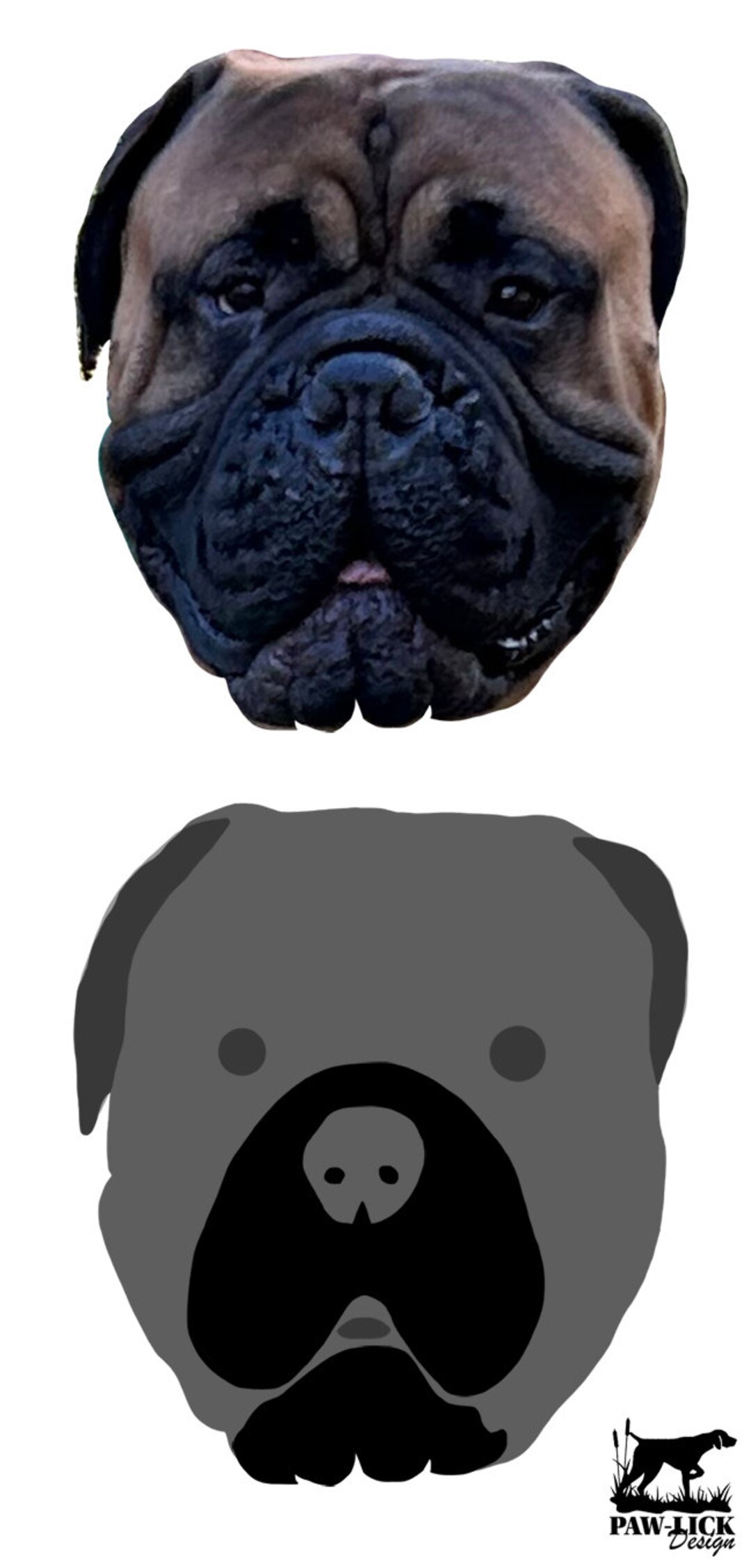 Custom Pup Face SOLD Made-to-order - Etsy