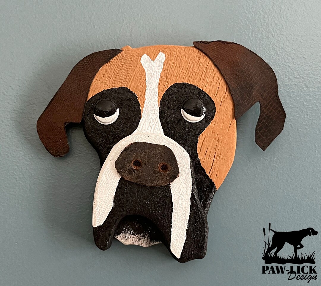 Pup Face Boxer SOLD Made-to-order - Etsy