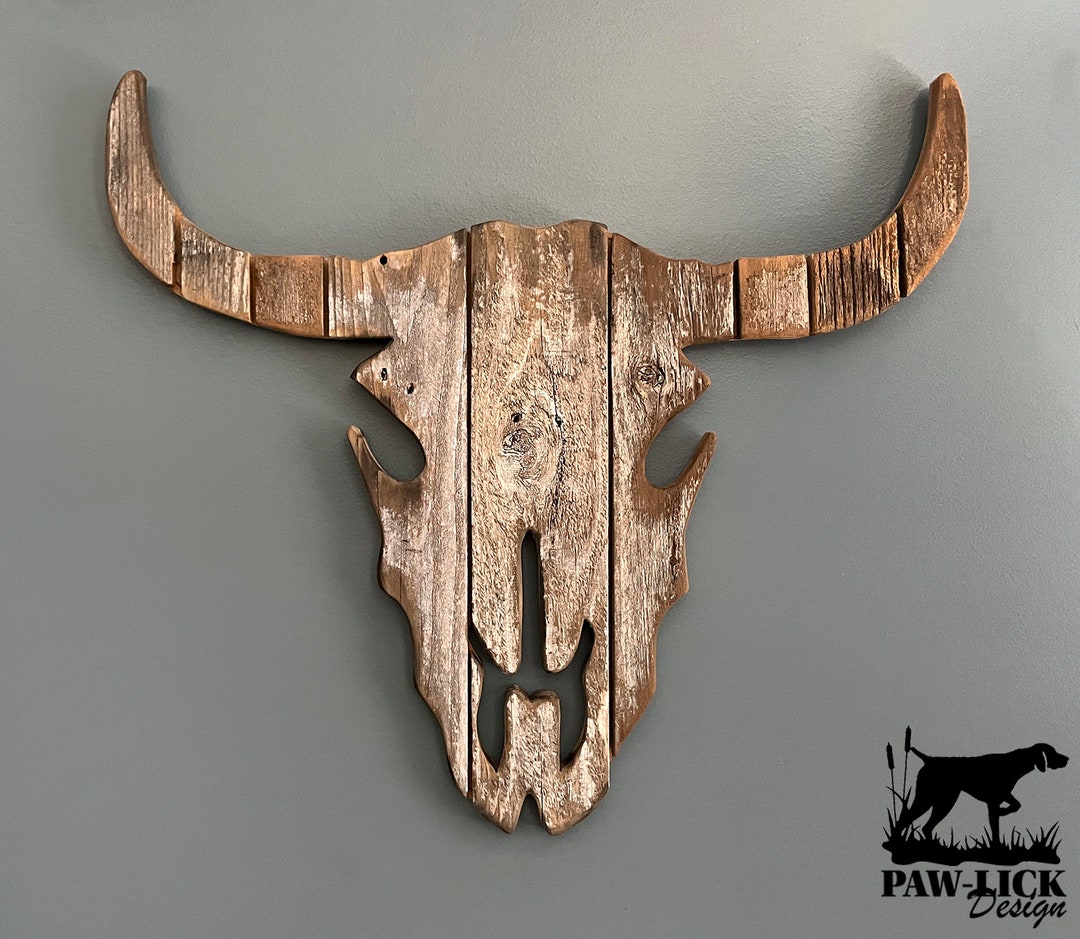 Bull Head Skull ****IN STOCK**** - Etsy