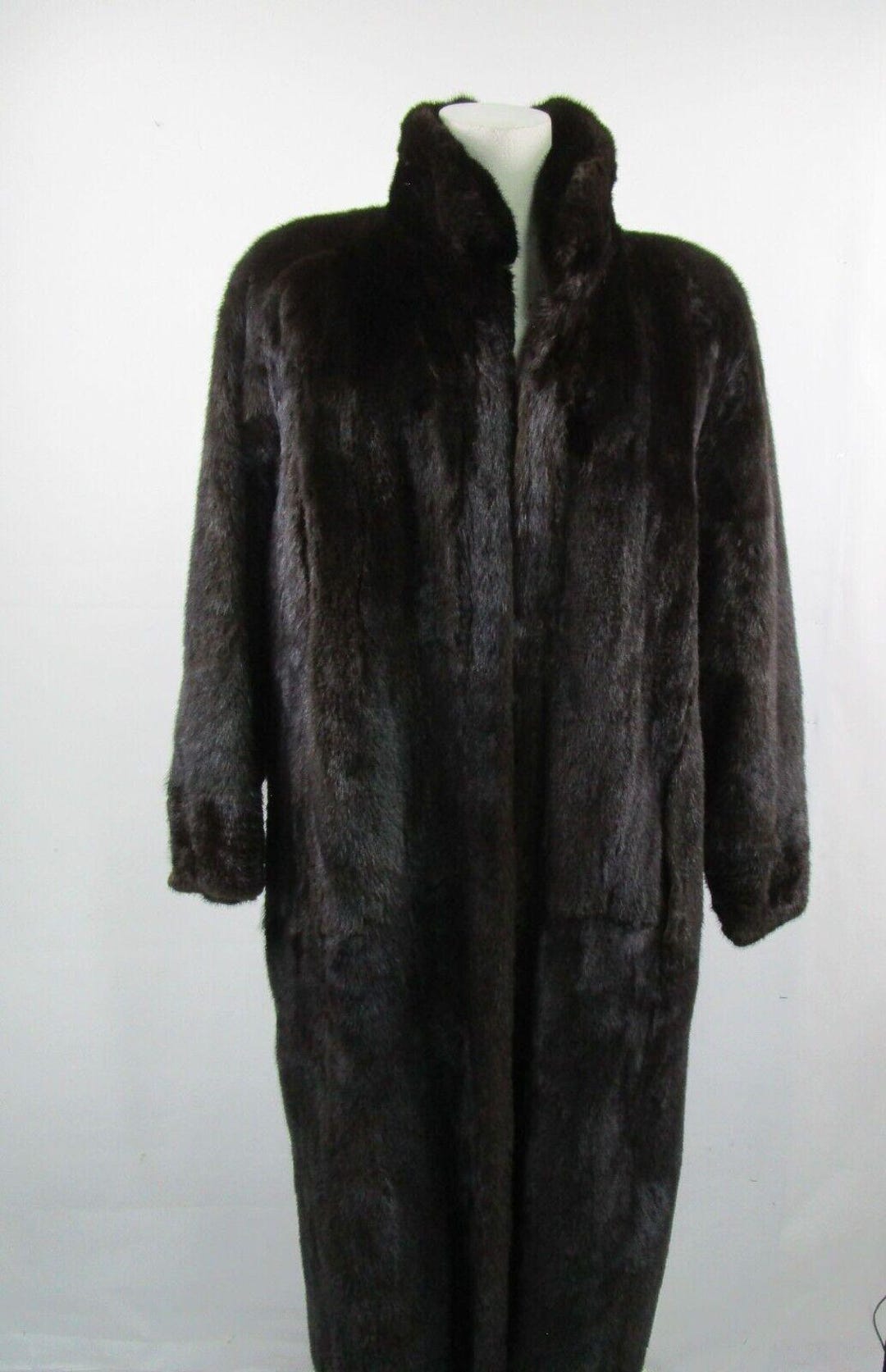 Women's Sz 10 Dark Ranch Mink Fur Lining for Raincoat / Coat Woman - Etsy